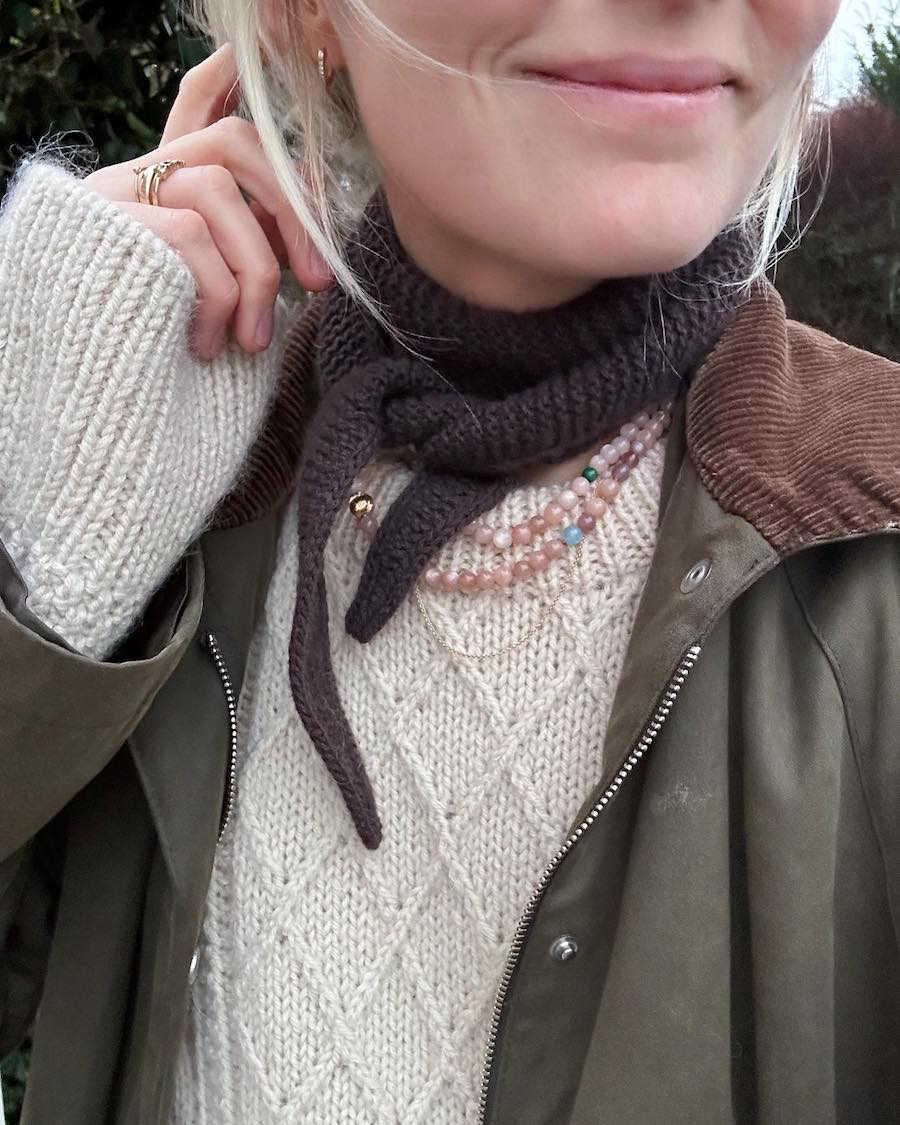 PetiteKnit - Sophie Scarf – Fully Woolly Yarns