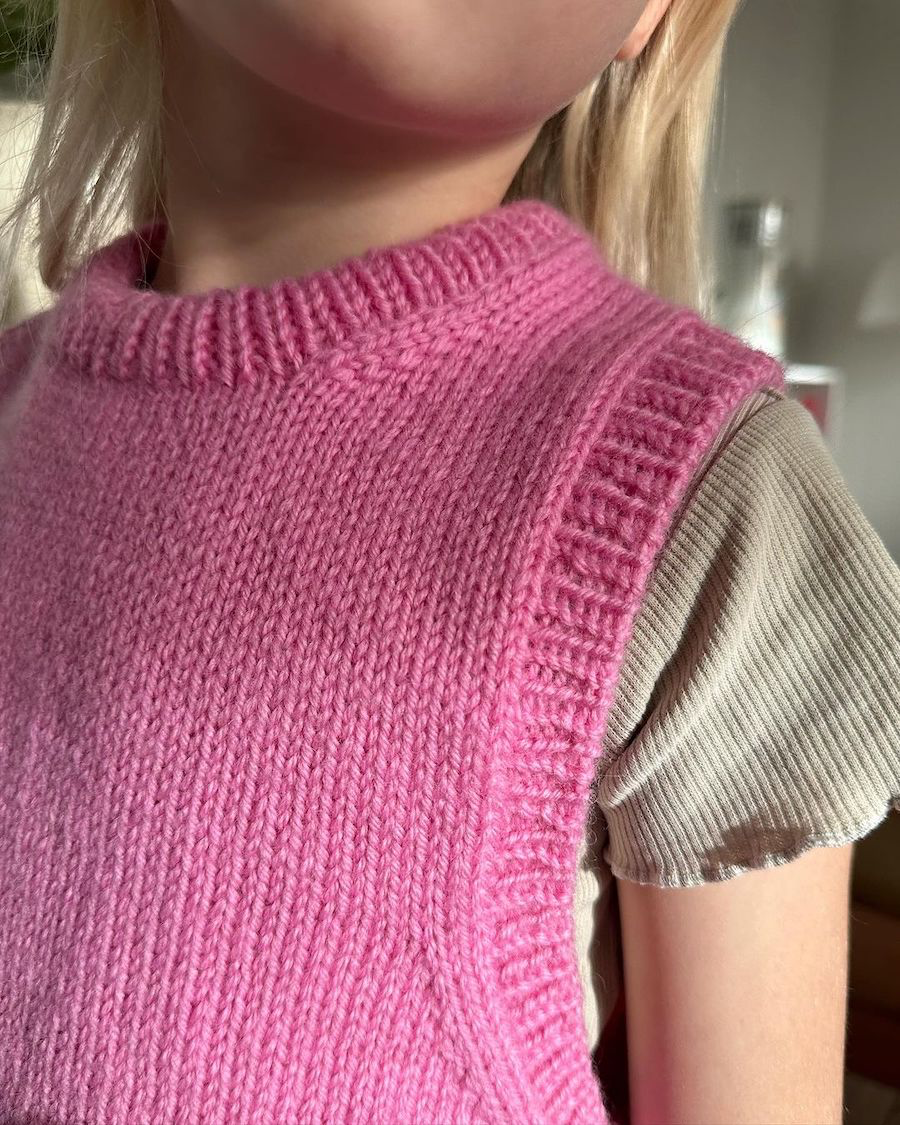 PetiteKnit - Lulu Slipover Junior – Fully Woolly Yarns