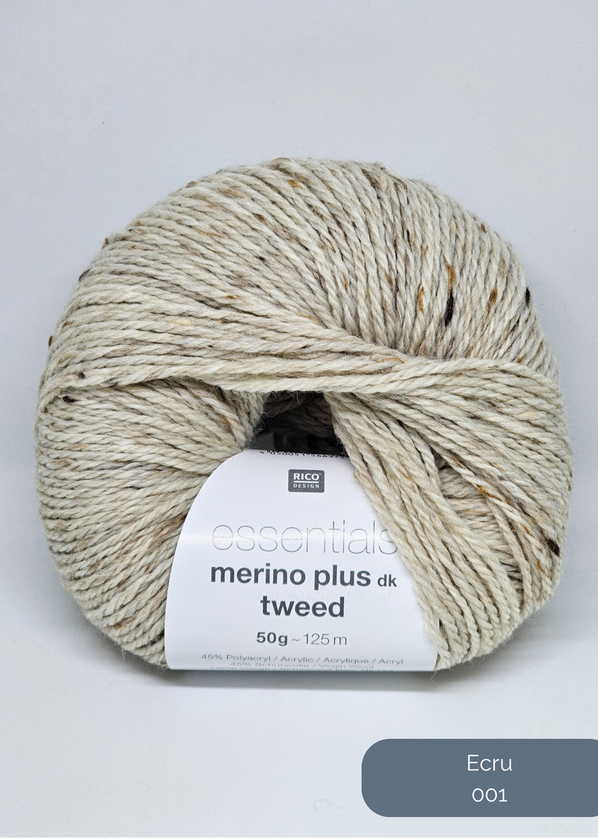 Rico Design Essentials Merino Plus Tweed – Fully Woolly Yarns