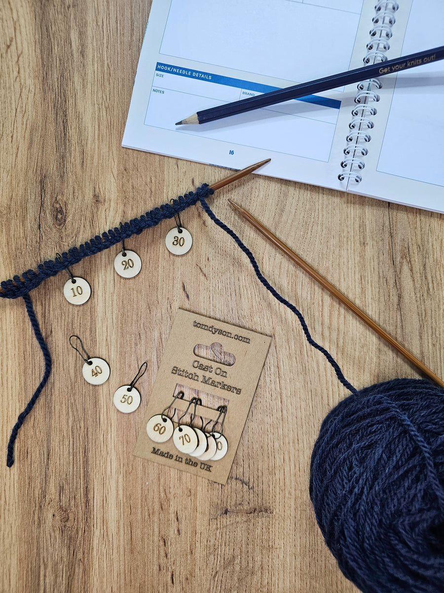 Cast On Stitch Markers – Fully Woolly Yarns
