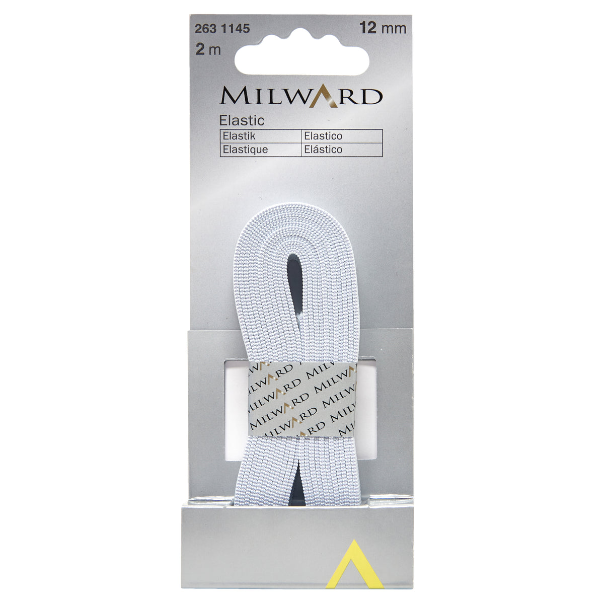 Milward Elastic: 2m x 12mm – Fully Woolly Yarns