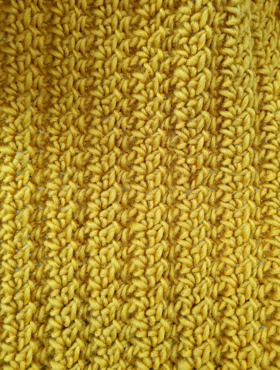 Herringbone Scarf Pattern – Fully Woolly Yarns