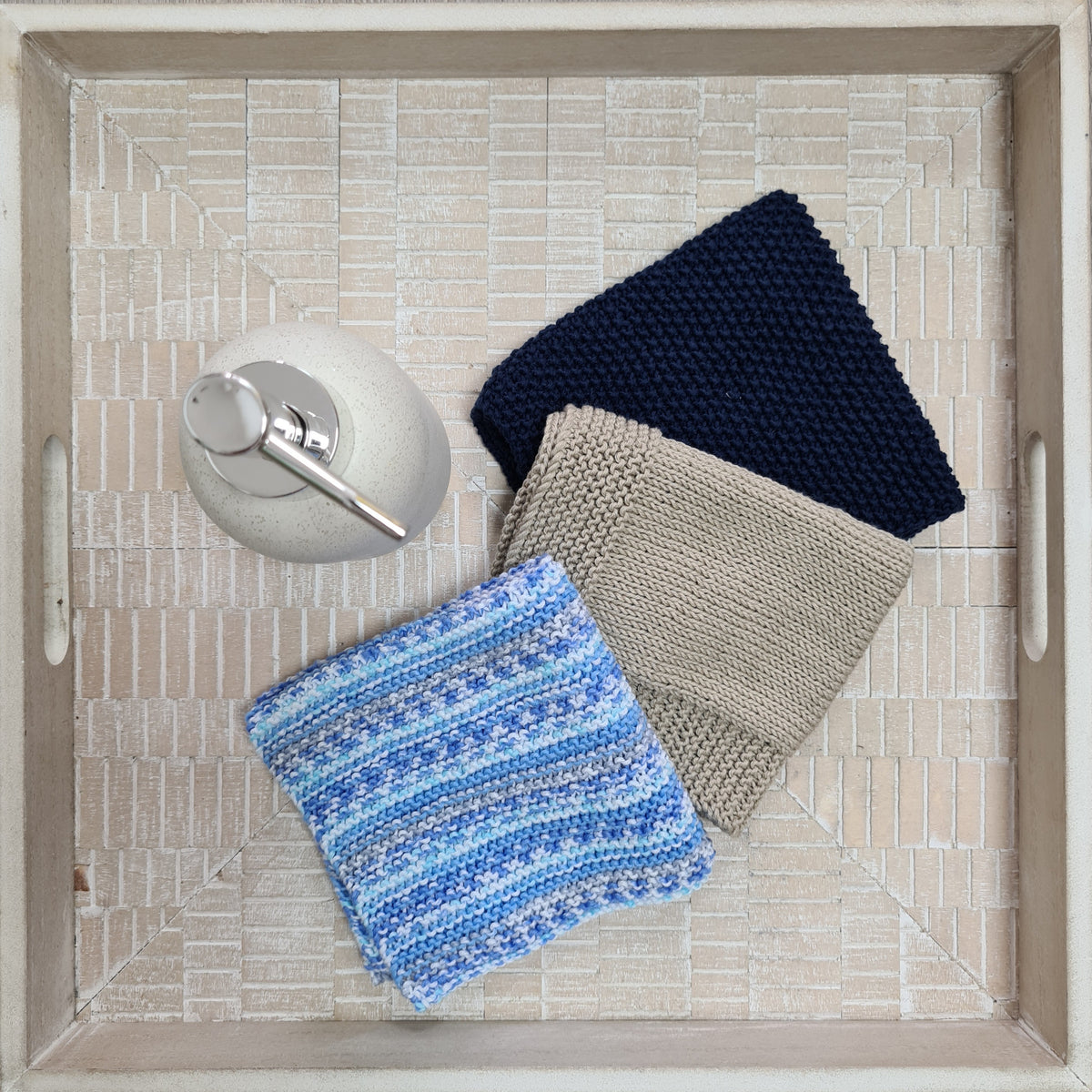 Knitted Face Cloth Pattern – Fully Woolly Yarns
